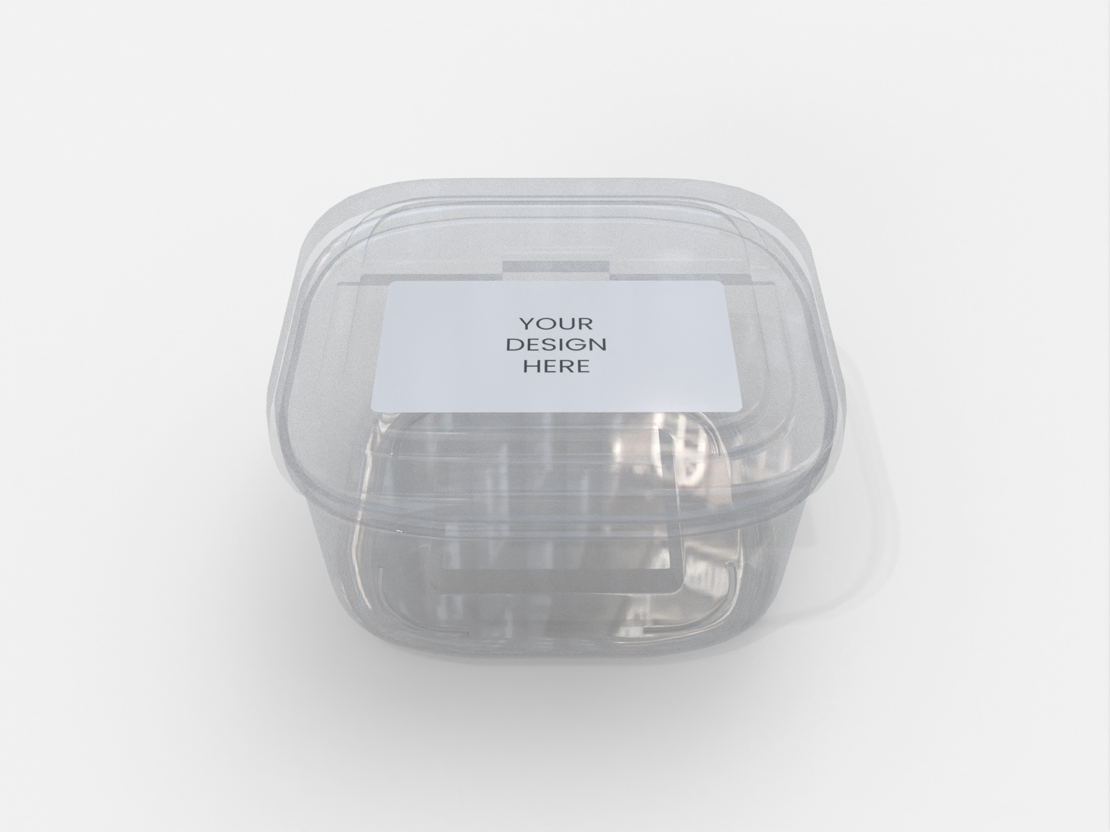 Custom Plastic Box Mockups