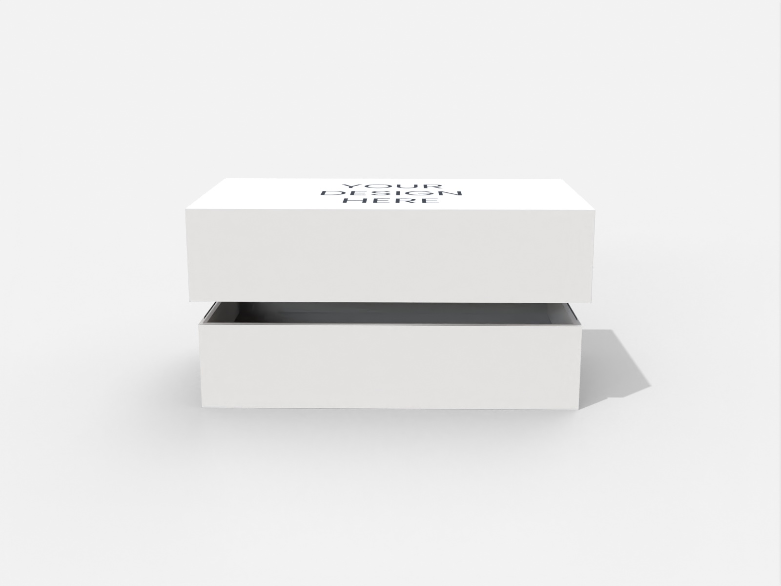 Box With Lid Mockups