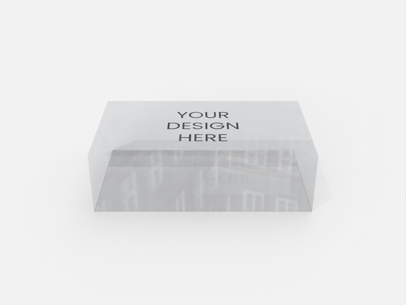 Custom Plastic Box Mockups
